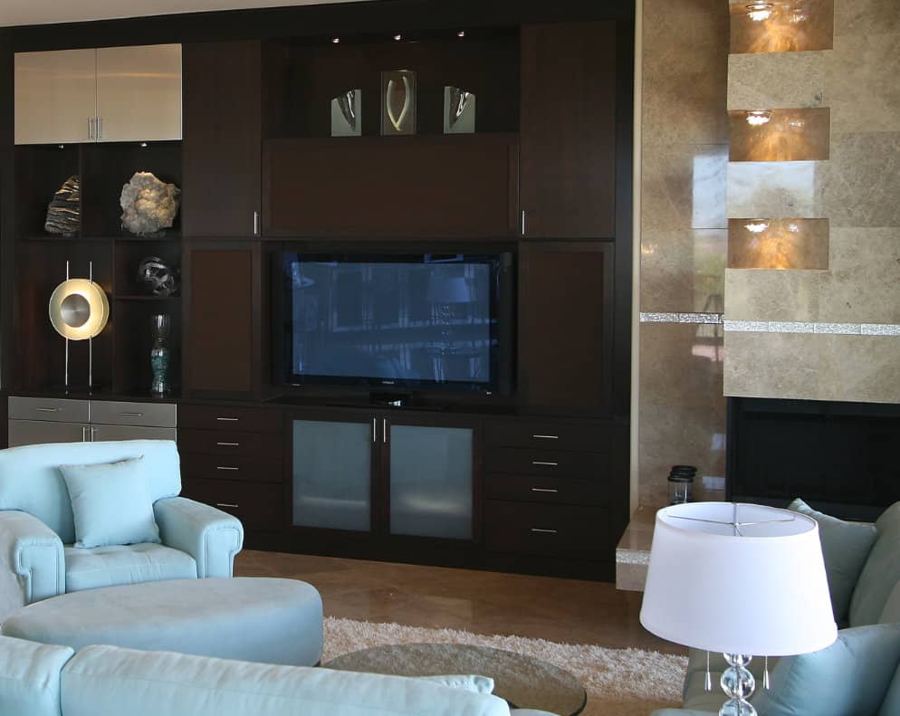 Entertainment Room & Home Remodels | Stradling's Cabinets & Remodeling